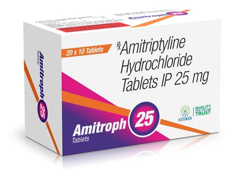 Amitriptyline Hci 25mg At Best Price In Jaipur Rajasthan Steris Healthcare Private Limited