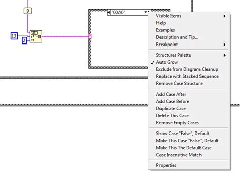 Using Hex Values As Case Statement Selector Ni Community