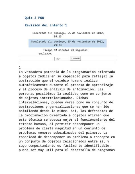 Docx Quiz 3 Programacion Orientada A Objetos Dokumen Tips