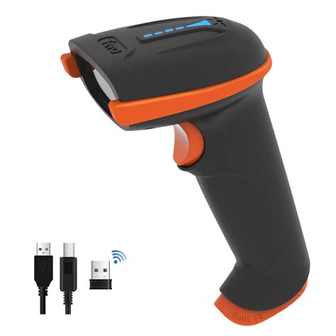 Tera Barcode Scanner Wireless And Wired With Battery Level Indicator 1d 2d Qr Digital Printed