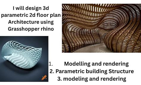 Design 3d Parametric 3d Model With Grasshopper And Rhinoceros Engineering By Mralawade Fiverr
