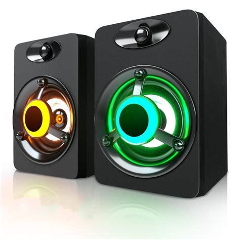 Usb Wired Mini Computer Speaker Led Bass Stereo Su Vicedeal