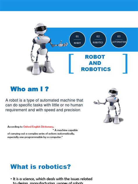 introducn of robot pdf robot robotics