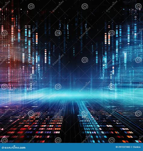 Digital Binary Website Header Banner Stock Image Image Of Digital Header 297227483