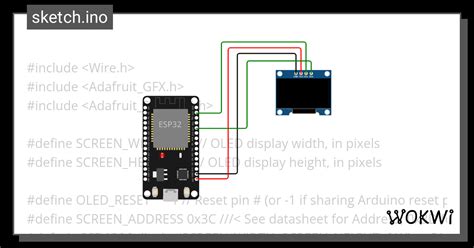 Ssd1306 Wokwi Esp32 Stm32 Arduino Simulator