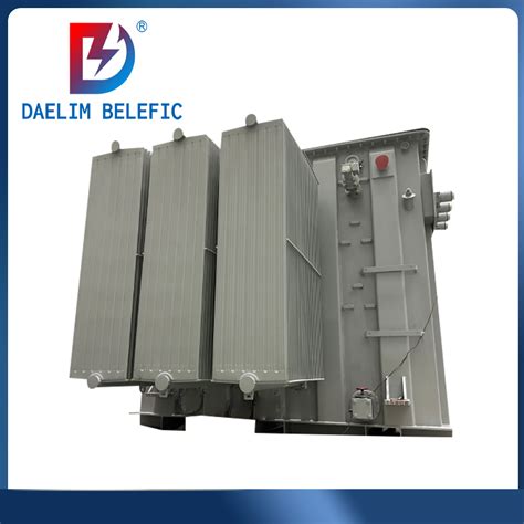 High Voltage Three Phase Electric Substation Oil Immersed Transformer V Transformer And