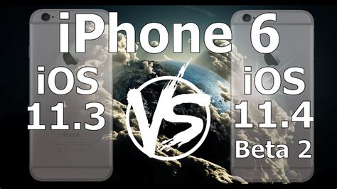 IPhone 6 IOS 11 4 Beta 2 Vs IOS 11 3 Speed Test Build 15F5049c YouTube