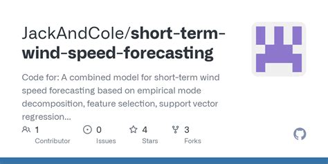 GitHub JackAndCole Short Term Wind Speed Forecasting Code For A Combined Model For Short