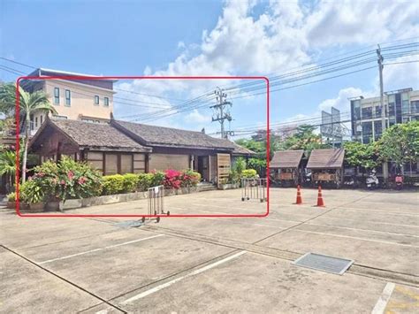 Cafeร้านนวด 202ตรว ให้เช่าร้าน ที่จอดรถ 40 คัน บิ๊กซี ติวานนท์ ตลาดนกฮูก 202ตร ม ติดถนน Mrt