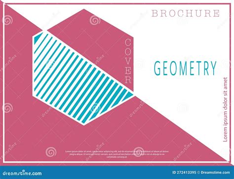 Abstract Geometry Layout Of The Cover Design Brochure Poster Banner Or Poster Stock Vector