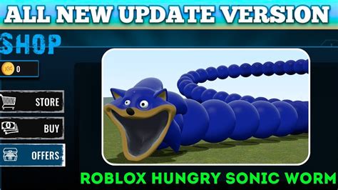 Secret Update 955 Nextbots In Playground New Roblox Hungry Sonic Worm
