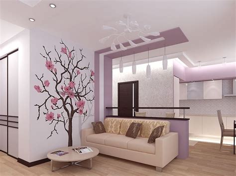 Декор стен в гостиной 130 фото отделка над диваном оформление обоями Home Decor Decals