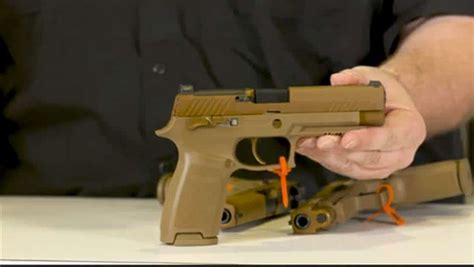 Video Sig Sauer M Pistol A Look At The Military Civilian Versions