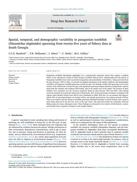 pdf spatial temporal and demographic variability in patagonian