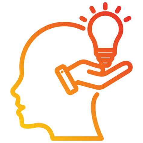Cognitive Generic Gradient Outline Icon
