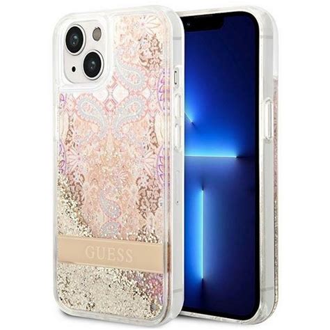 Guess Handyhülle Guess Apple iPhone 14 Plus Hard Case Paisley Liquid ...