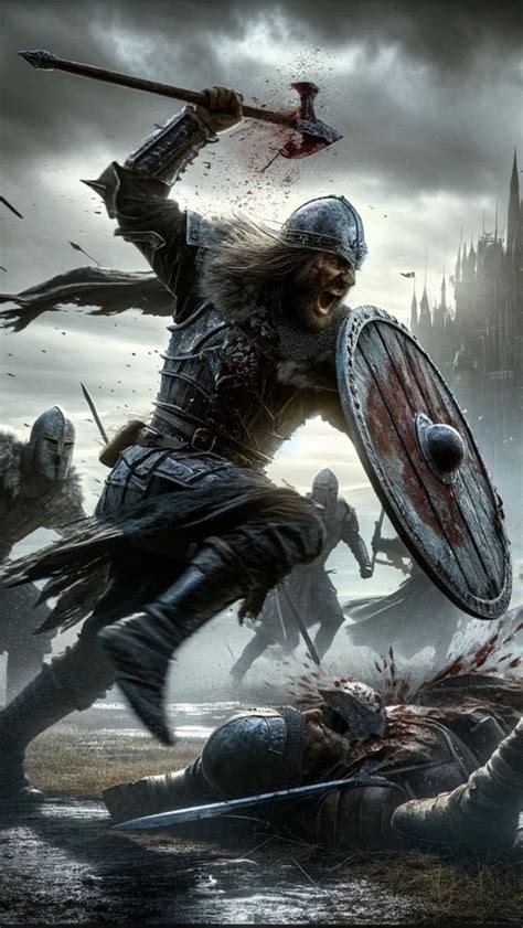 Wyrd And Viking Courage Viking Art Vikings Viking Battle