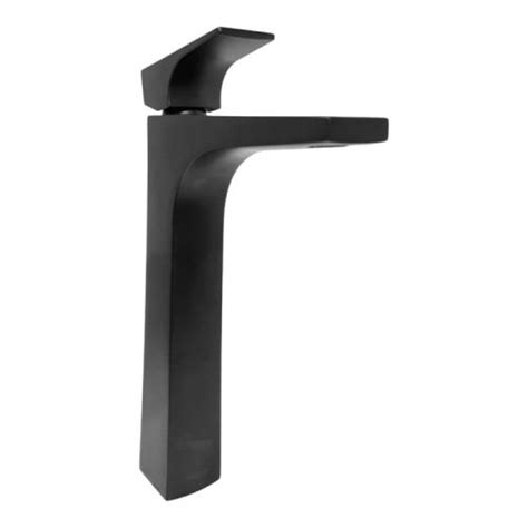 Monomando Alto Para Lavabo Ovalin Push Butte Moen Medora Negro Mate
