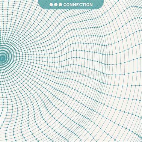 Network Background Connection Structure Wireframe Polygonal Vector