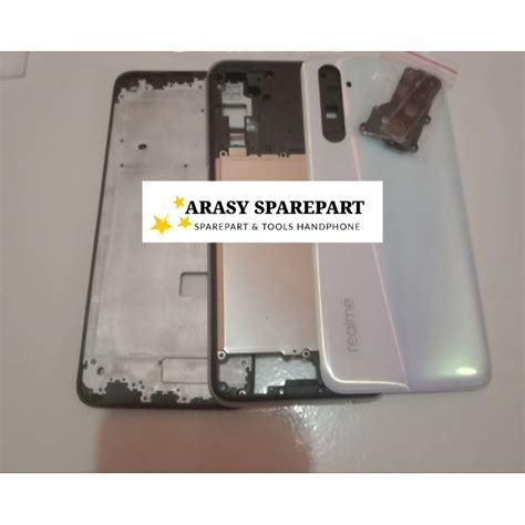 Ready Kesing Housing Casing Full Set Realme Frame Bezel Backdoor Ori