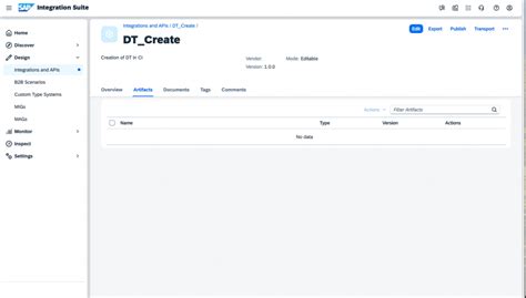 Create Datatype And Message Type Artifact In Cloud Integration Capability Of Sap Integration Suite