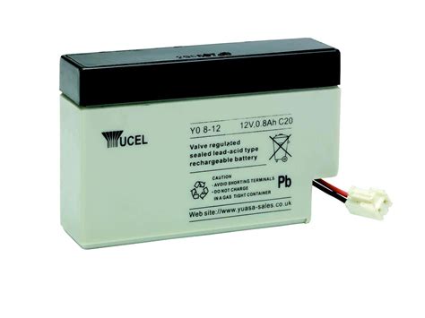 Secware 12v 08ah Alarm Battery Yucel08 12 £828 Best Price