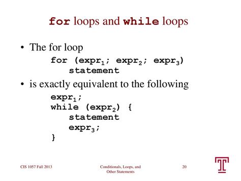 Conditionals Loops And Other Kinds Of Statements Ppt Download