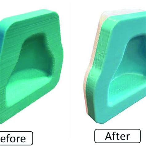 Surface Comparison Before And After Smoothing Download Scientific