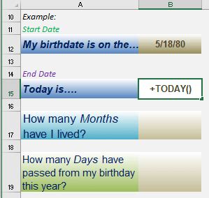 DATEDIF Function Introduction In Excel MyExcelOnline