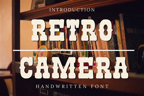 Retro Camera Font