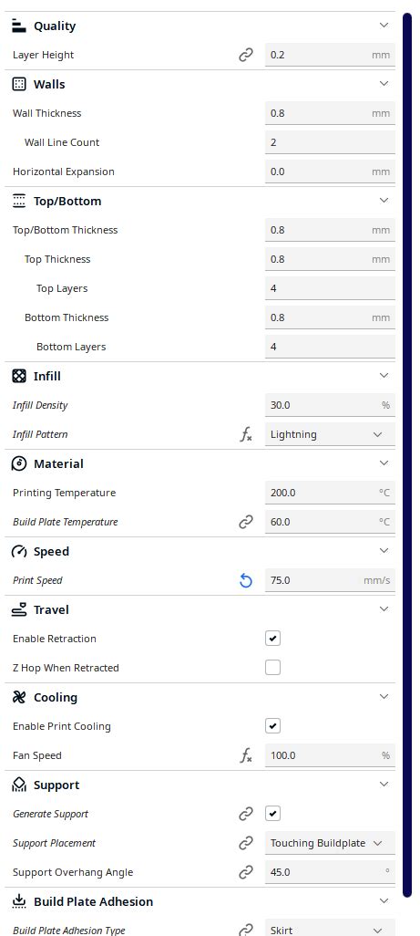 Why Does Cura Remove A Part Of A Model When Slicing D Printing Stack Exchange