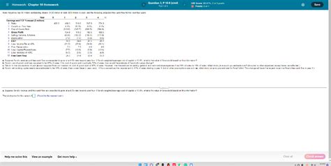 Solved Homework Chapter 10 Homework Question 3 P 10 8