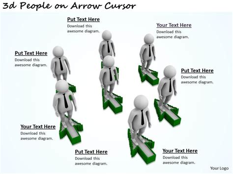 D People On Arrow Cursor Ppt Graphics Icons Powerpoint Templates PowerPoint Presentation
