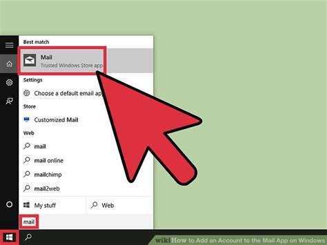 How To Add An Account To The Mail App On Windows Steps