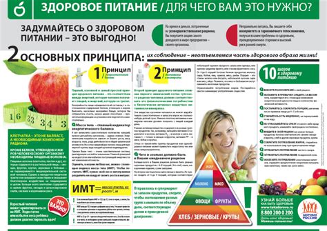 Здоровое питание и другие плакаты | Создай себя