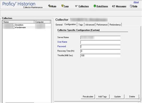 Ge Data Collector For Wonderware® Data Historian 80 Documentation