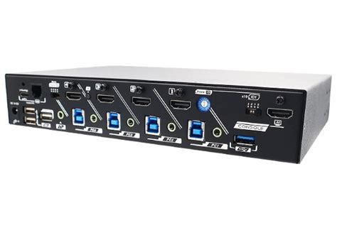 Zero Latency Seamless Kvm Switch With Advanced Edid Management Qssm 3114 Rextron Video