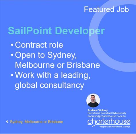 andrew vickery on linkedin techjobs sailpoint australia hiring