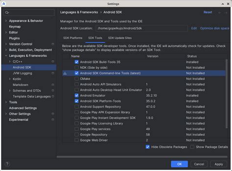Ios Flutter Setup Android Toolchain Issues Cmdline Tools Missing