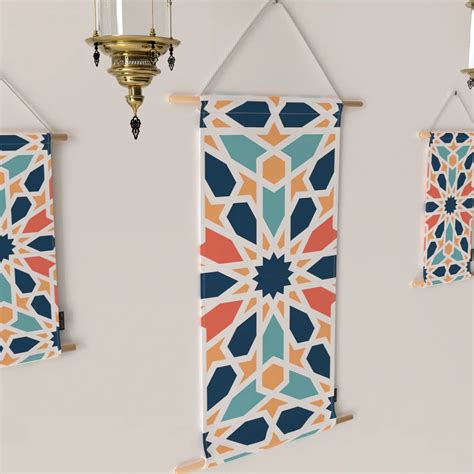 Arabesque Fabric Poster Masrybs