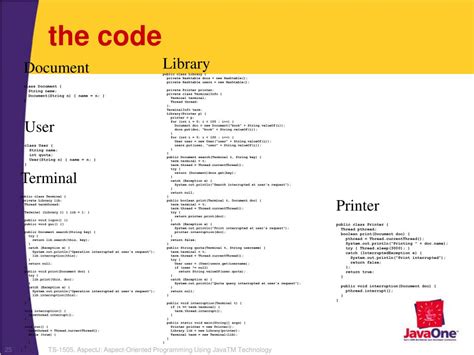 Ppt Aspectj™ Aspect Oriented Programming Using Java™ Technology