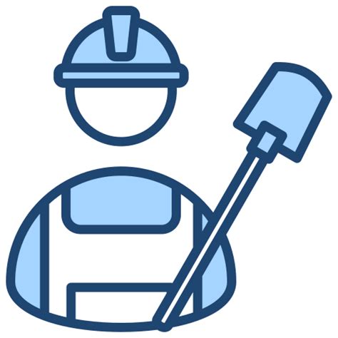 Labor Generic Blue Icon