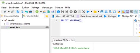 [support] mariadb official docker containers unraid