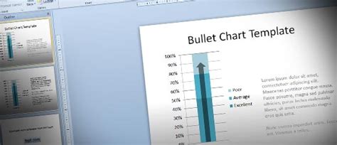 Using Bullet Charts In PowerPoint To Replace Gauges