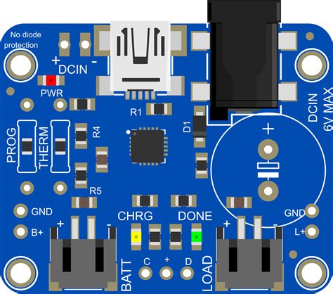 How To Use Adafruit Usb Dc Solar Lipo Charger Pinouts Specs And Examples Cirkit Designer