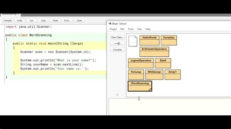 Bluej Java Lesson 9 Scanner Youtube