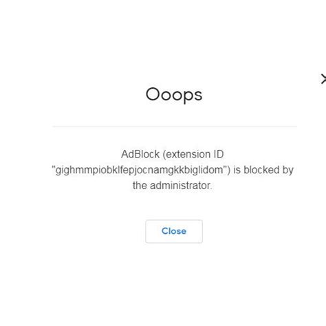Chrome Extension Is Blocked By Administrator Get IT Solutions