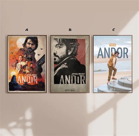 Andor Film Movie Poster Canvas Poster Bedroom Art Without Frame 8x12