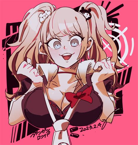 Enoshima Junko Danganronpa And 1 More Drawn By Uno Uno Danbooru