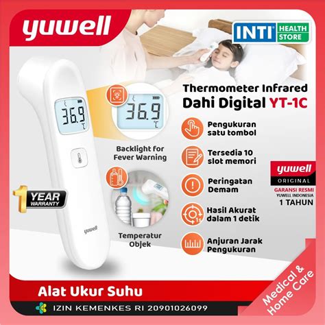 Jual Yuwell Thermometer Digital Yt 1c Thermometer Digital Shopee